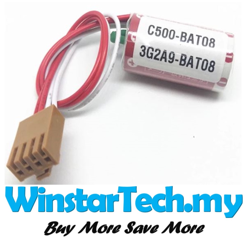 Omron C500-BAT08 3G2A9-BAT08 ER17/33 Omron PLC 3.6V lithium battery ...