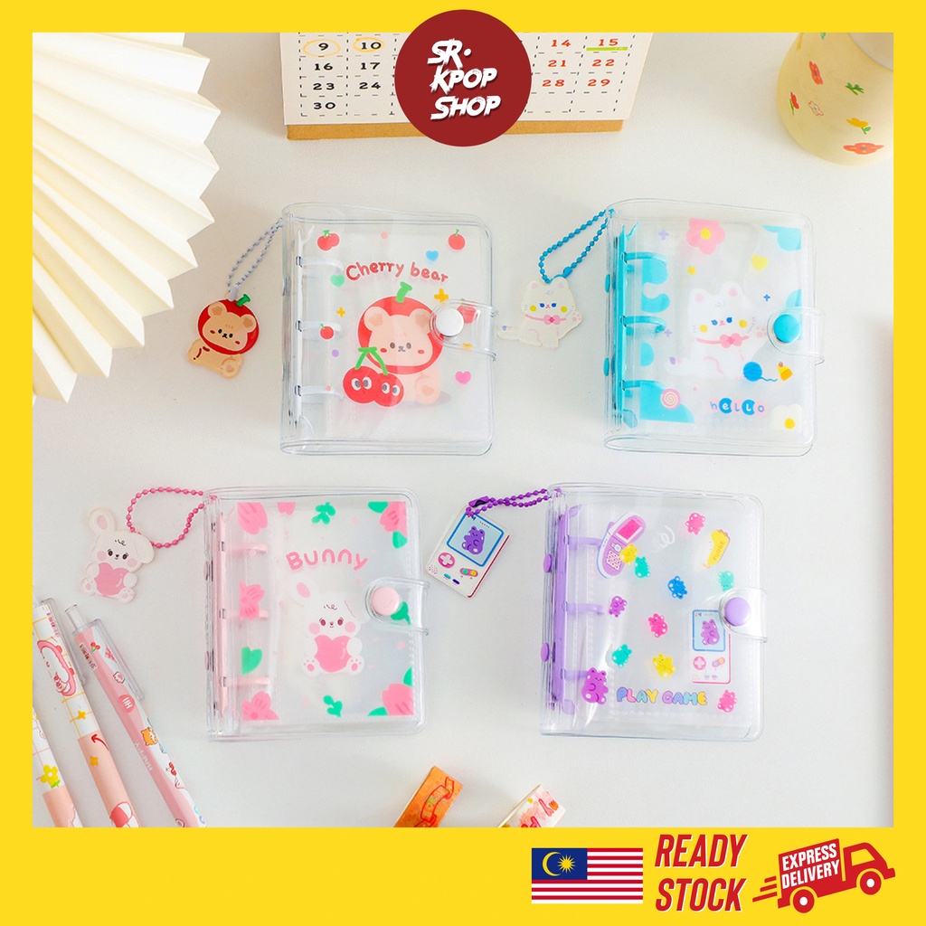 KPOP Mini PC Binder Photocard Album Keyring Collect Book Photo Album ...