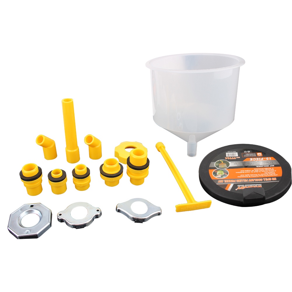 Oil Funnel Kit Coolant Refill Tool Performance Tool W89740 Spill Proof ...