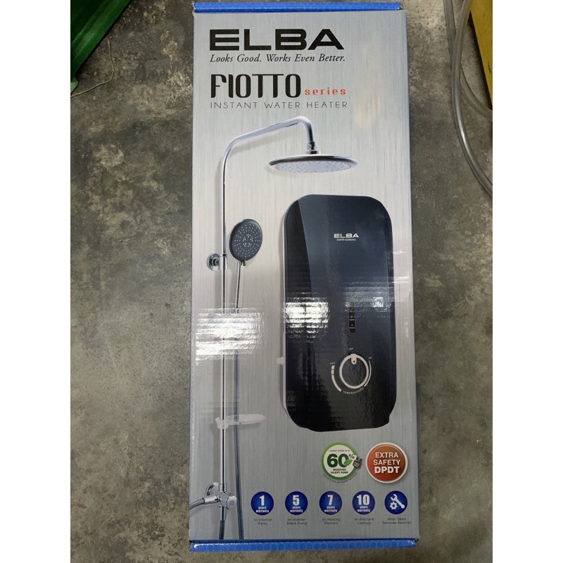 Elba Fiotto instant water heater E3885DC (GB) with Inverter DC pump ...