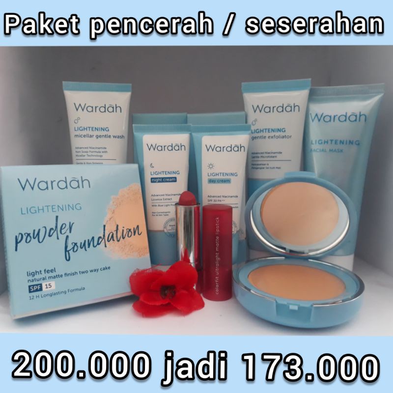 Wardah Complete Package Wardah Complete Package Wardah Complete Make Up ...