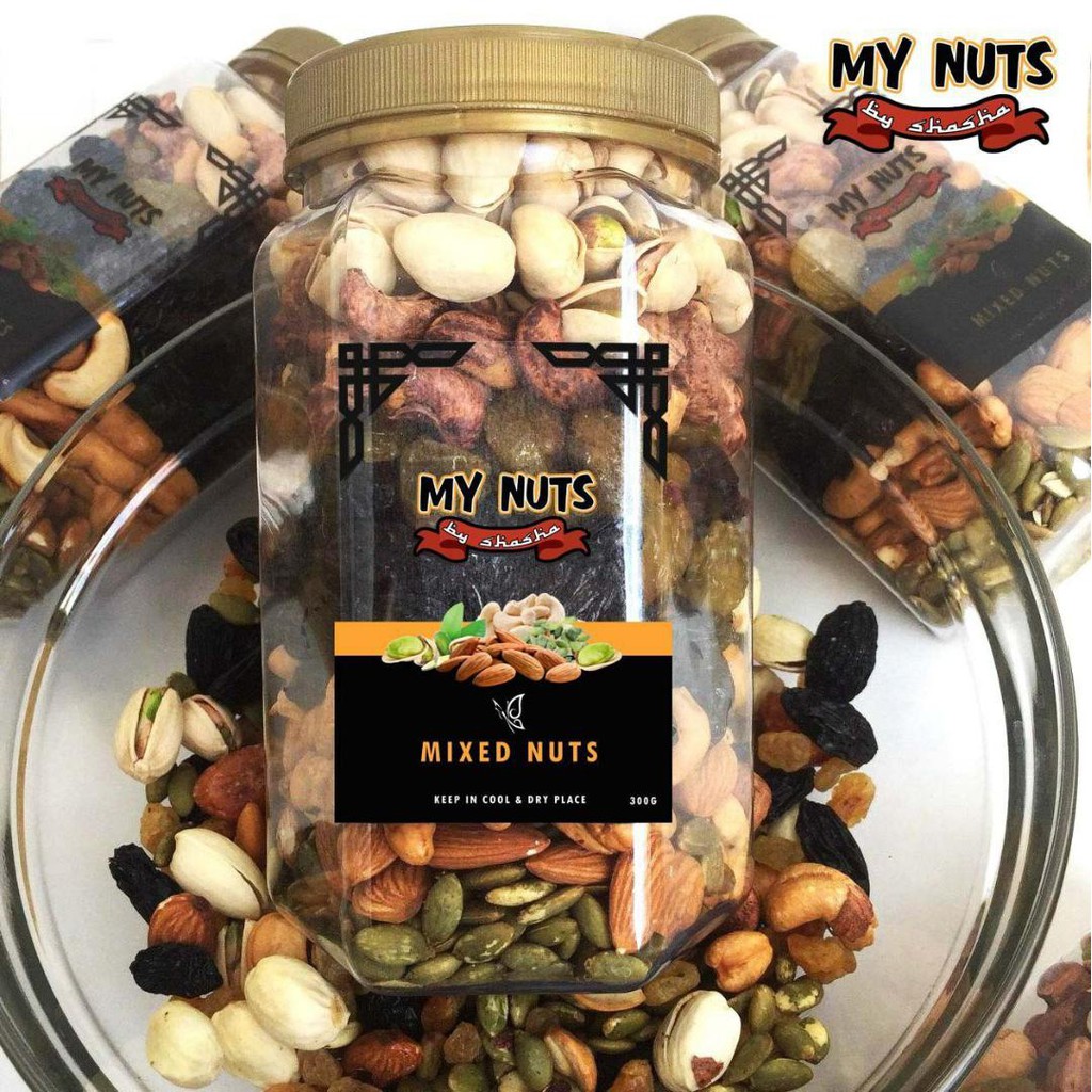 (READY STOCK) MY NUTS HEALTHY SNACK 500G | Shopee Malaysia
