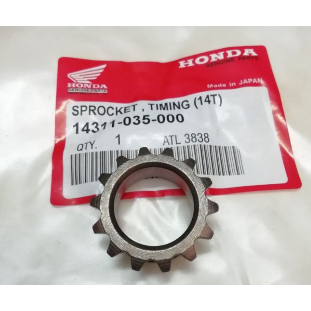 HONDA EX5 CLASS / DREAM / WAVE100 16T CRANKSHAFT TIMING GEAR 0 CRANK ...