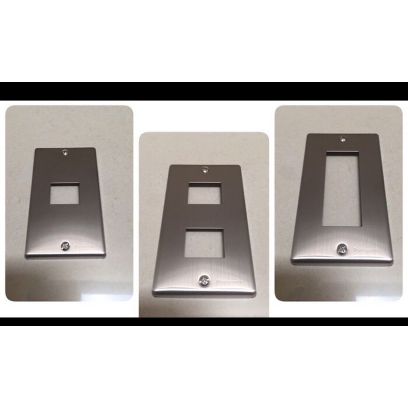 Panasonic stainless steel Cover / panasonic stainless steel face plate ...