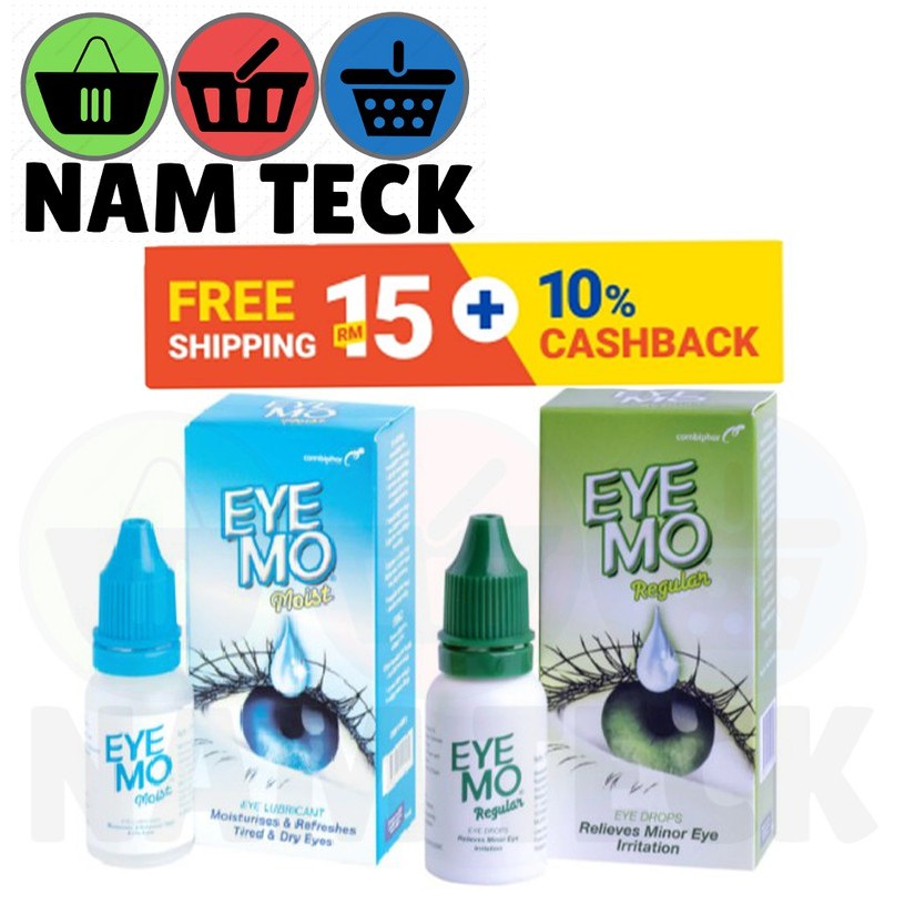 Eye Mo Moist/Regular Eye Lubricant 7.5ml/15ml | Shopee Malaysia