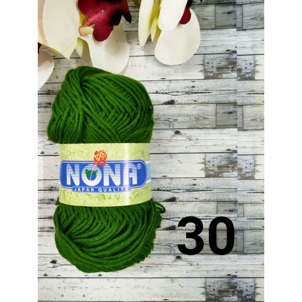 [Ready Stock] Benang Kait NONA M / Knitting Yarn NONA M 40gm / NONA M ...