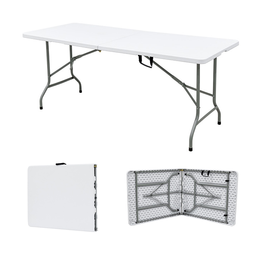 4/5/6FT Foldable Banquet Table Event / Camping / Hall / Buffet Outdoor ...