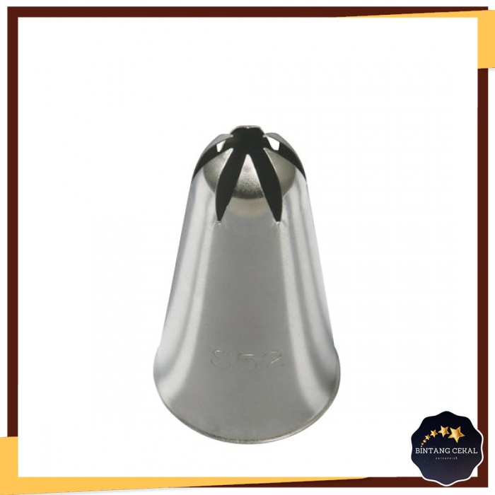 Professional Icing Tip Medium Closed Star 2D Decoration Piping Pastry ...