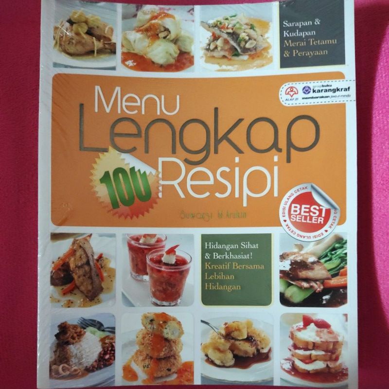 BUKU 100 RESIPI MENU LENGKAP SARAPAN & KUDAPAN MERAI TETAMU & PERAYAAN ...