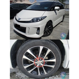 ORIGINAL TOYOTA ESTIMA ACR50 SPORT RIM WHEEL CAP. TRYE RIM CAP CHROME ...
