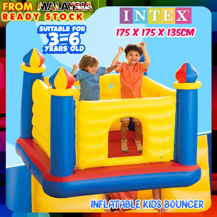 INTEX 48259 (NP219) Kids Jumper Jump O Lene Castle Kids Inflatable ...