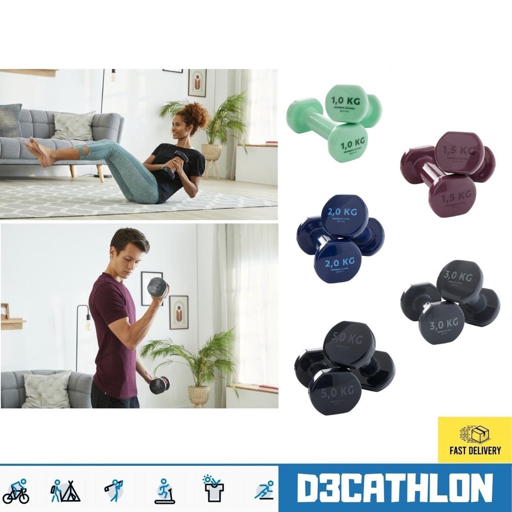 NYAMBA Pilates & Toning Dumbbells Twin-Pack | Shopee Malaysia