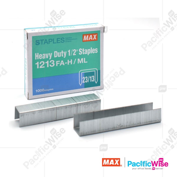 Stapler Bullet 1213 FA-H/Max/Peluru Pengokot/Staples (1 Box) | Shopee ...