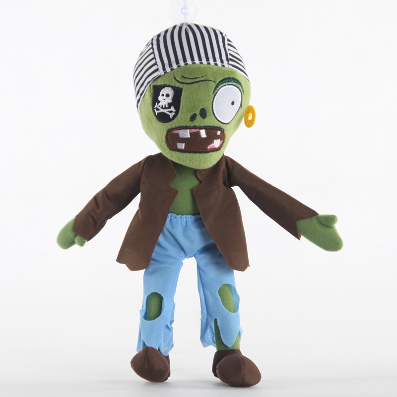 30cm Plants VS Zombies Stuffed Plush Doll Toys Microphone Zombie ...