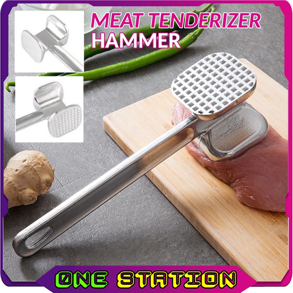 Meat Tenderizer Hammer Steak Tenderizer Hammer Mallet Pounder Double