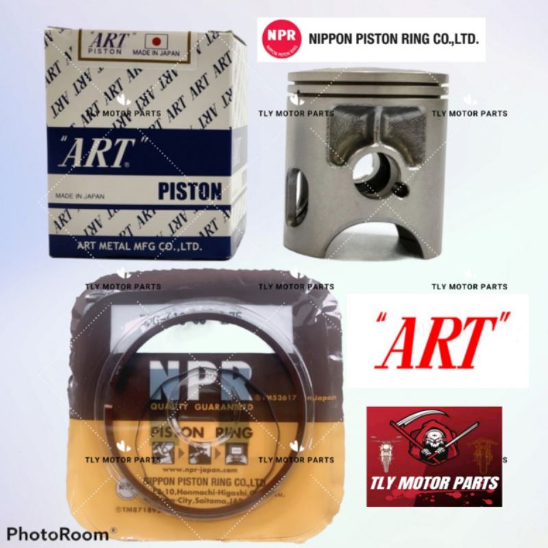 ART PISTON & NPR RING FOR YAMAHA RXZ 100% ORIGINAL JAPAN 🇯🇵 | Shopee ...