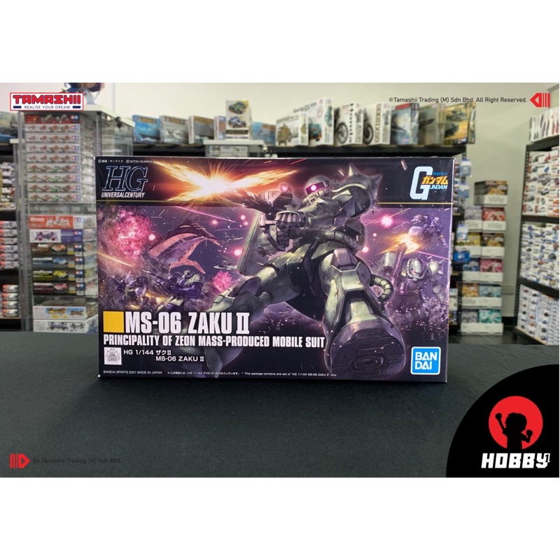Bandai MS-06 Zaku II (HGUC) | Shopee Malaysia