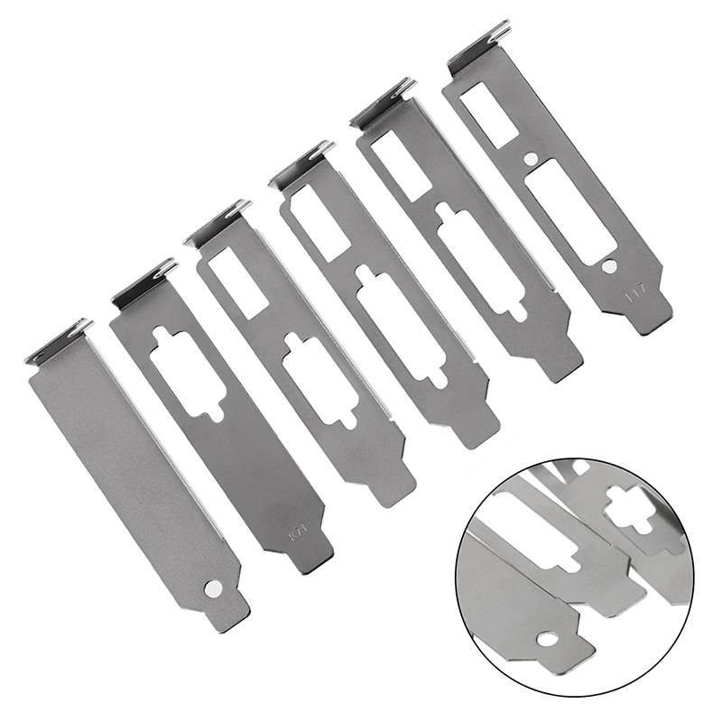 Low Profile Bracket Adapter DVI VGA Port For Half Height Graphic Video ...