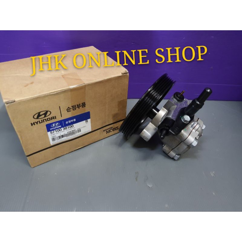 POWER STEERING PUMP ORIGINAL HYUNDAI SONATA 5 TRAJET 57100-38100 ...