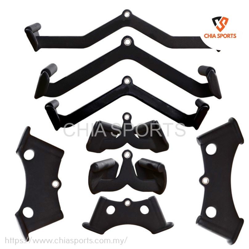Bodong Power Grip Handle Power Grips Cable Machine Accessories Bar Lat ...