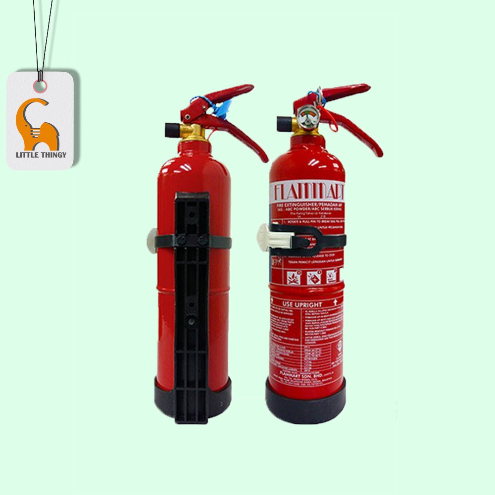 Bomba Cert 1kg Fire Extinguisher Flammart Sirim Approved Grab Car Taxi ...