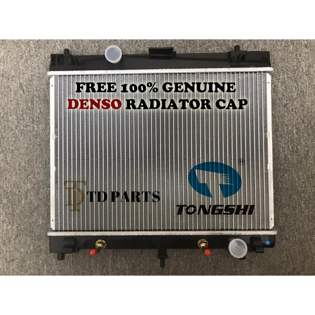 TONGSHI TOYOTA VIOS NCP93 RADIATOR TANGKI ASSY 16MM SINGLE LAYER FREE ...
