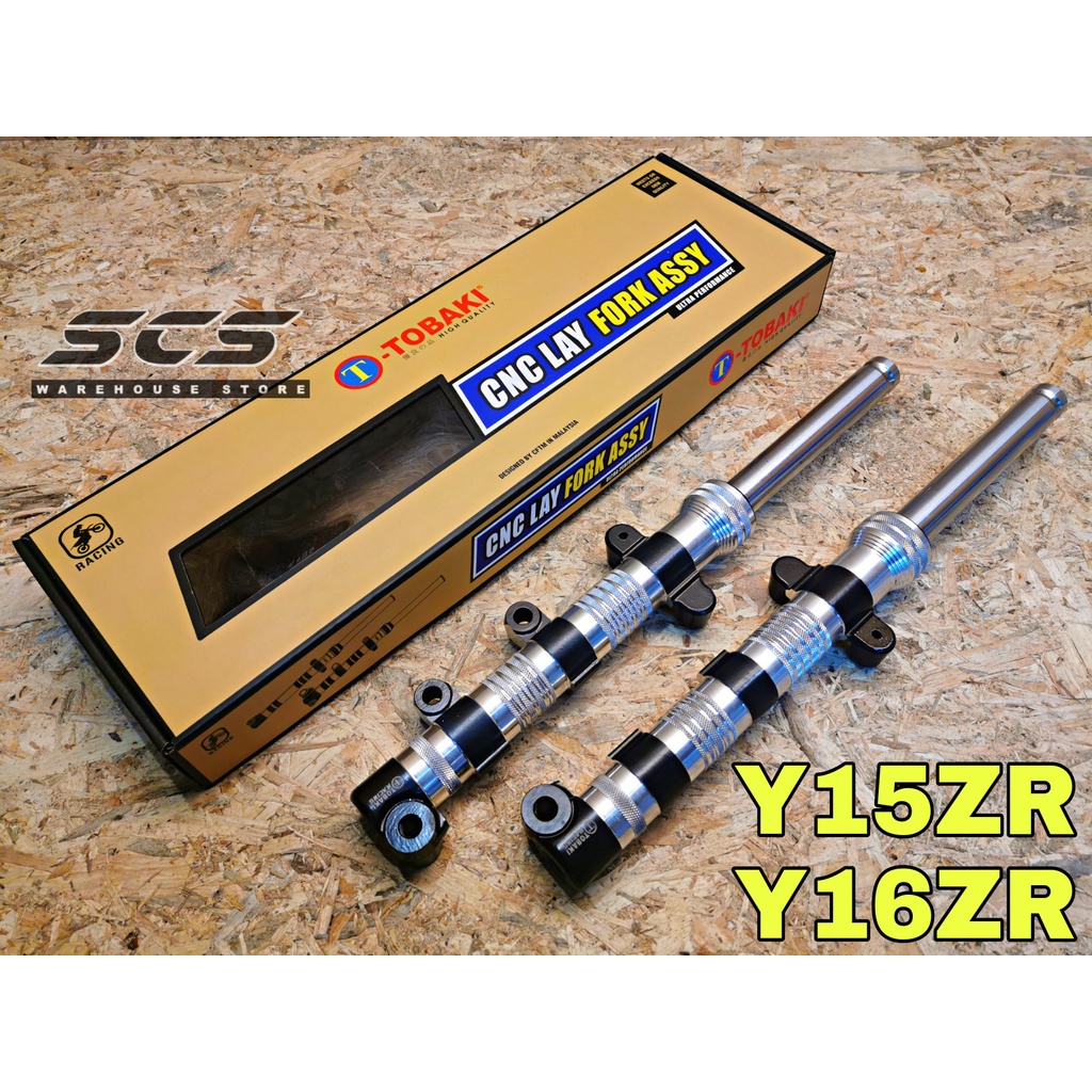 TOBAKI CNC FORK LAY Y15ZR LC135 EX5 SRL115 SRL110Z WAVE125 DREAM Y16ZR Vario SYM VF3i LC NVX Y16 ...
