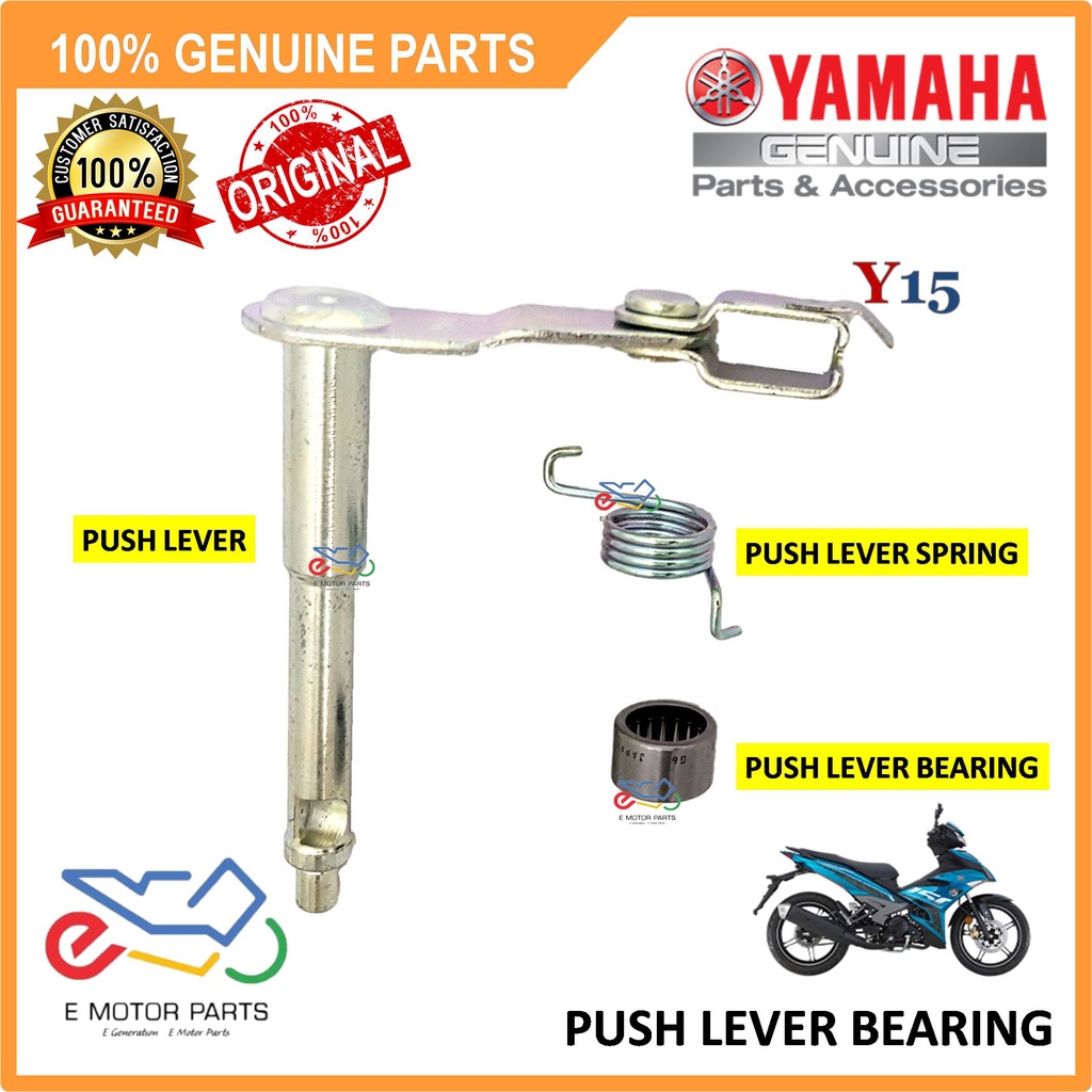 Y15 PUSH LEVER ASSY SPRING Y15Z Y15ZR PUSH LEVER BEARING [100% ORIGINAL ...