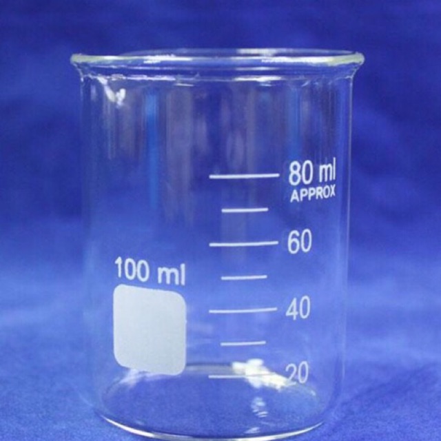 Glass Beaker Bikar Kaca Borosillicate Laboratory Measuring Glass (25ml ...