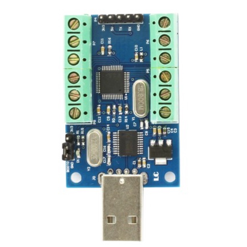 [Large Quantity Excellent Price] USB Interface 10-Channel 12Bit AD Sampling Data Capture STM32 ...