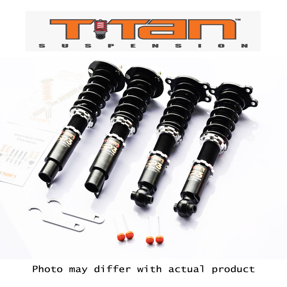TITAN SP3 HONDA CIVIC FD2R TYPE R ADJUSTABLE SUSPENSION COILOVER KIT ...