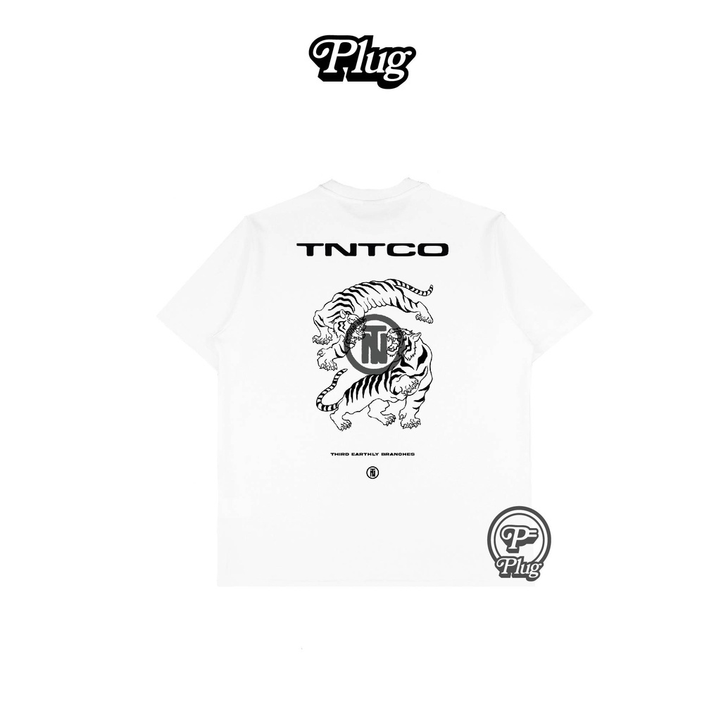 TNTCO Tiger Logo Tee 02 (White) | Shopee Malaysia