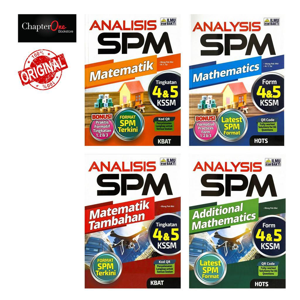 [Ilmu Bakti] Analysis SPM | Matematik / Mathematics / Matematik ...