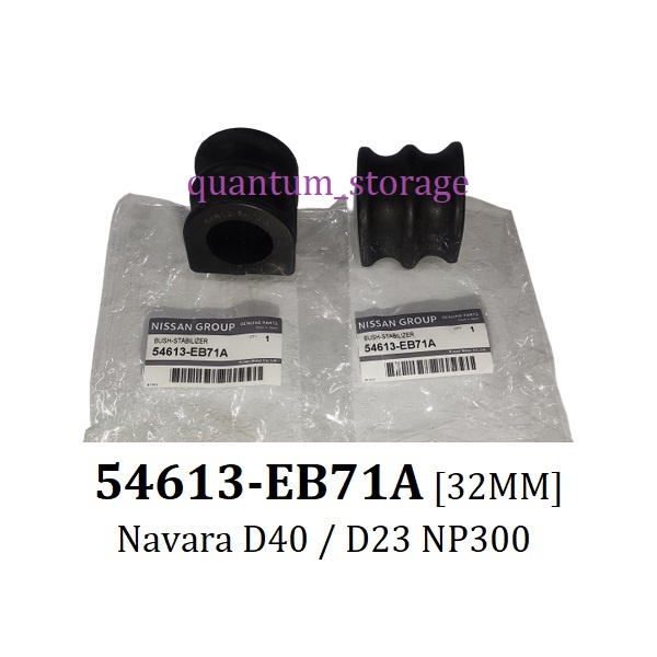 Nissan Front Stabilizer Bar Stab Bush 54613-EB71A Navara D40 D23 NP300 ...