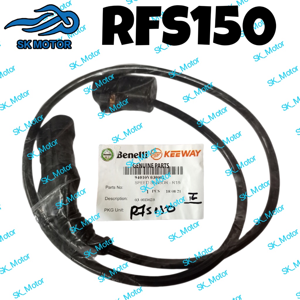 Benelli RFS150 RFS 150 Original Speed Sensor Speedo Meter 94010V030001 ...