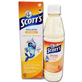 Scott's Emulsion Original Cod Liver Oil Extra | Shopee Malaysia