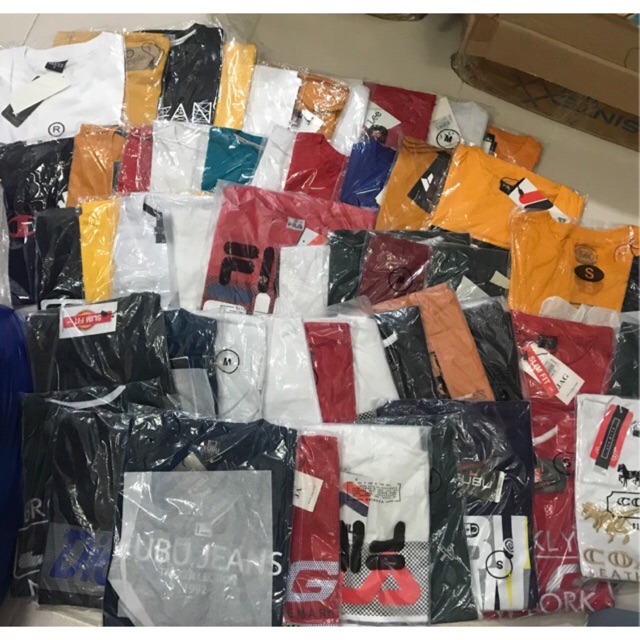 Assorted Branded Overruns T-shirts Bundle ALL assorted brand, sizes ...