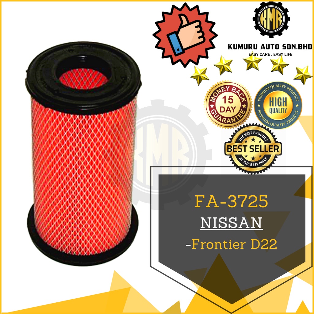 Air Filter Nissan Frontier D22 - FA-3725 / 16546-9S000 /16546-9S001 ...