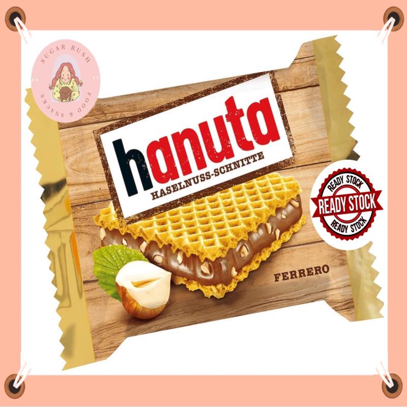 Ferrero Hanuta Hazelnuts Wafer Minis 10g (1 Piece ) Chocolate | Shopee ...