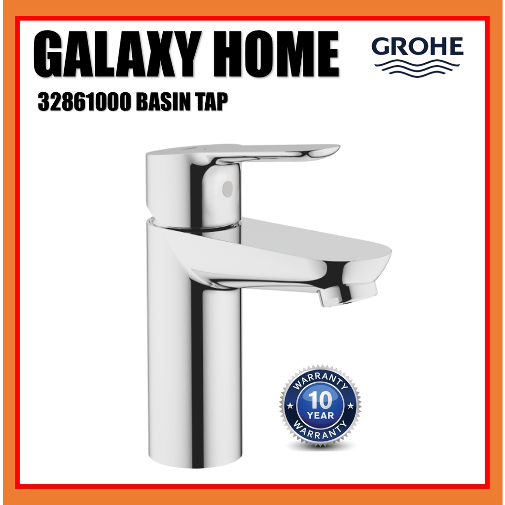 GROHE BauEdge 32861000 Basin Tap 1/2'' (Cold Only) | *10-year warranty ...