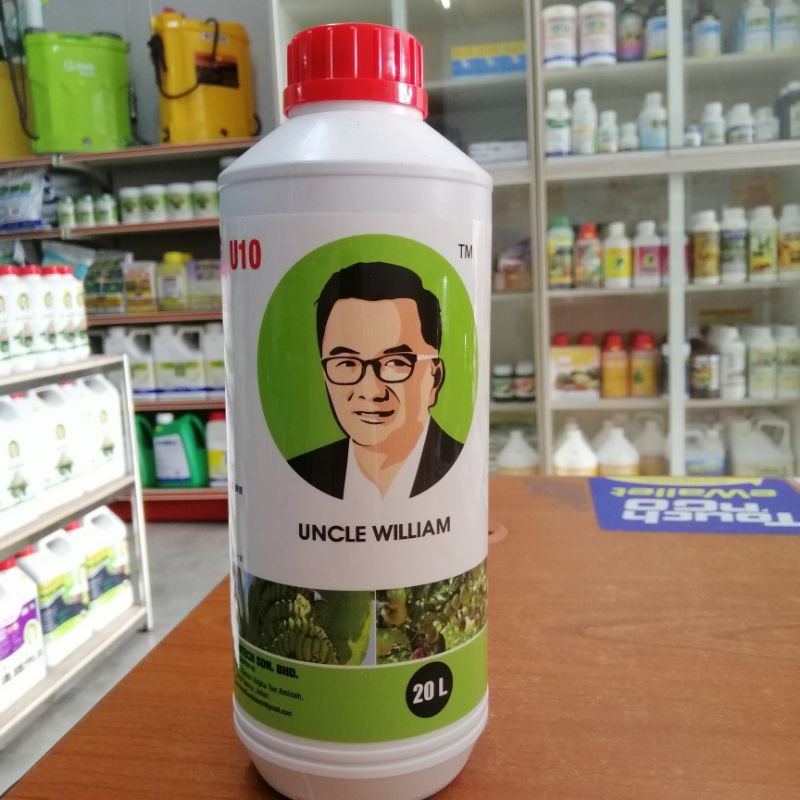 Uncle william#100% Organic Foliar Fertilizer U10 # 有机叶面肥/1liter ...