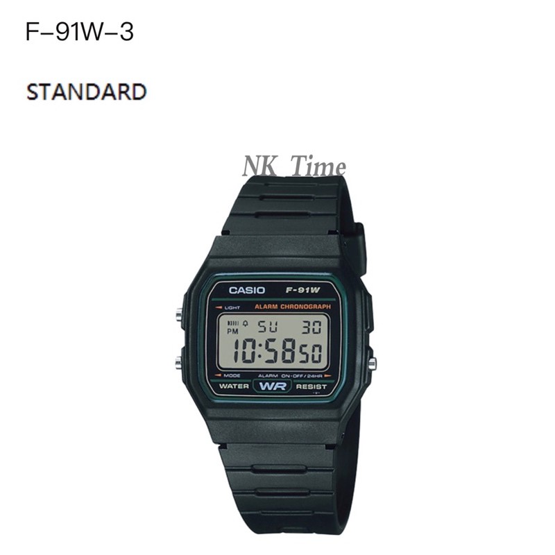 Casio F-91W-3DG Youth Digital Watch | Shopee Malaysia