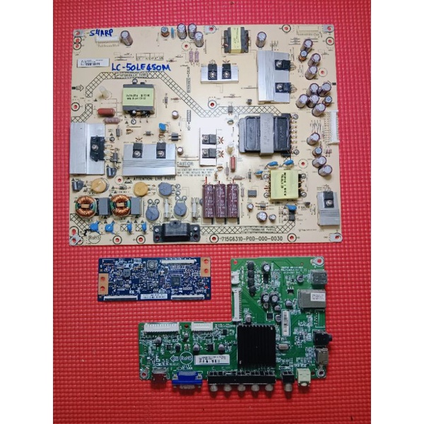 Sharp LC-50LE450M System Board Power Supply Tcon Main Board Tv ...