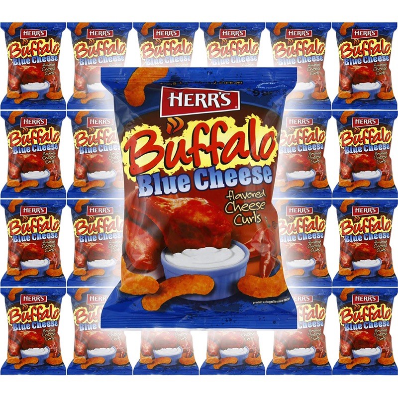 Herr's - BUFFALO BLUE CHEESE CURLS, 113g | Shopee Malaysia