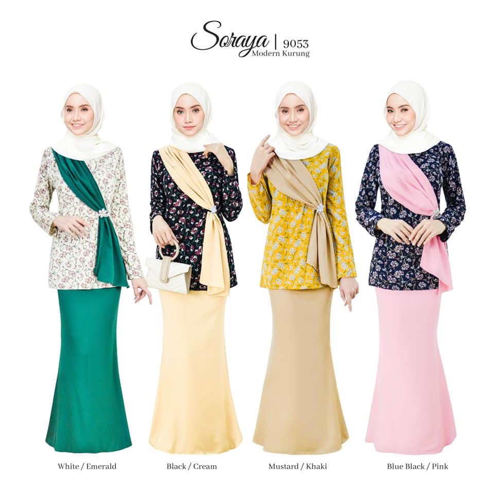 🔥NEW KURUNG RAYA🔥 SORAYA KURUNG MODERN🔥 | Shopee Malaysia