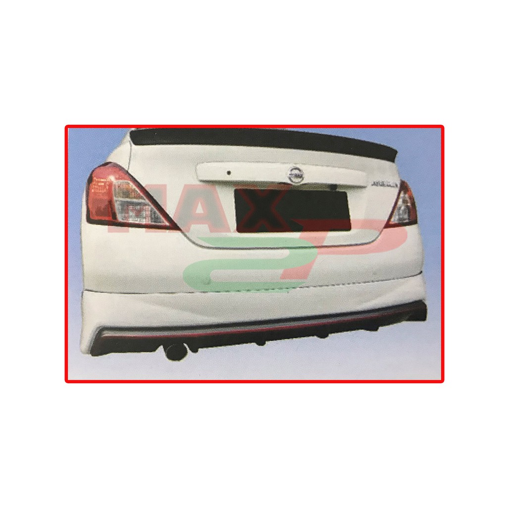 Nissan Almera N17 (2012) JAPAN SPEC NISMO Rear Back Bumper Skirt ...