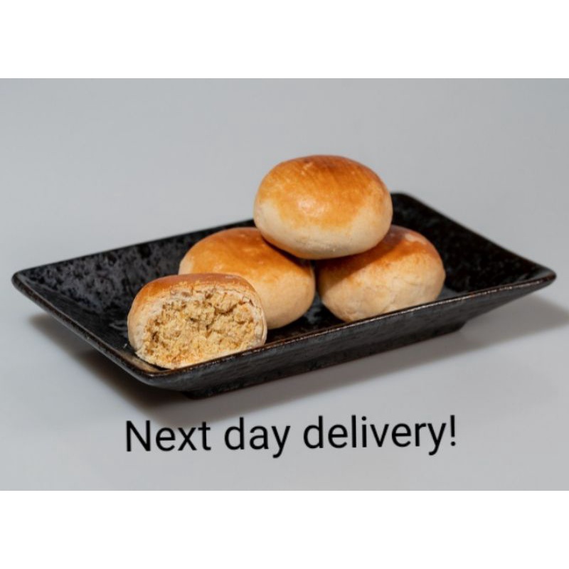 [Guaranteed delicious] Home made Tau Sa piah Green Bean pastry (5pcs ...