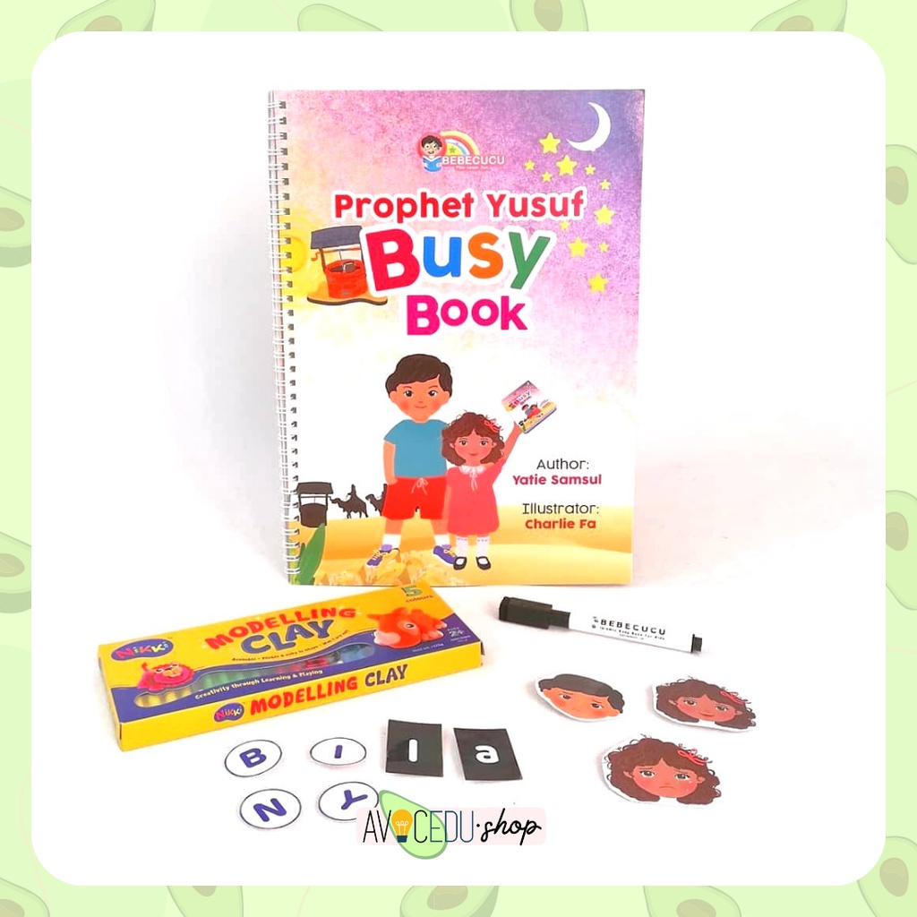 PROPHET YUSUF BUSY BOOK BY BEBECUCU | Shopee Malaysia