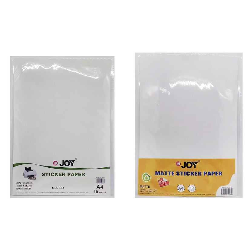 Sticker Paper Glossy or Matte | Shopee Malaysia