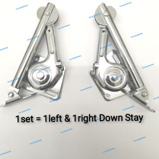 Lift Up Lid Support Door Stay Kitchen Cupboard Cabinet Stop Hinges ...